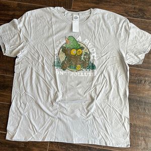 Shirts | Woodsy Owl Give A Hoot Dont Pollute Tee Multiple Sizes Nwt | Poshmark